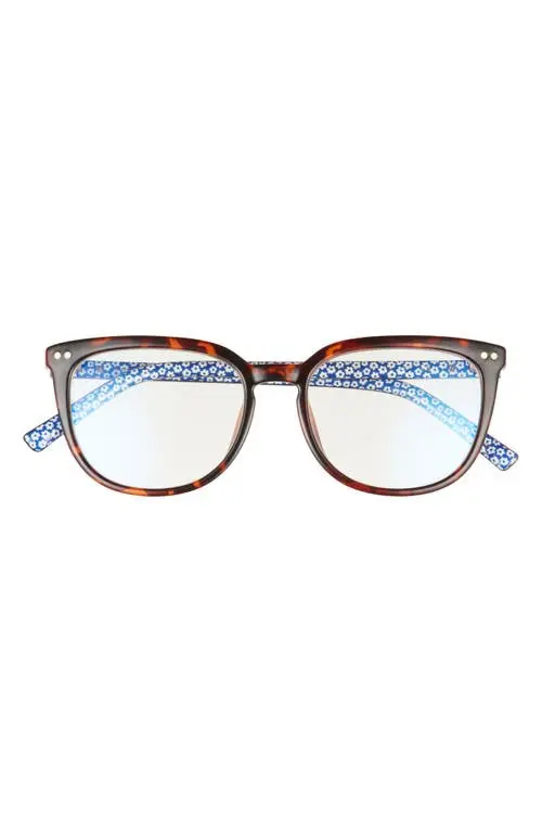Kate Spade New York Albi Blue Light Blocking Eyeglasses - Havana/clear