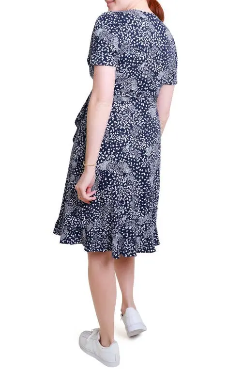 Ingrid & Isabel® Floral Maternity Nursing Wrap Dress
