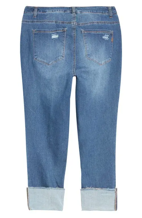 1822 Denim Deep Roll Cuff Jeans