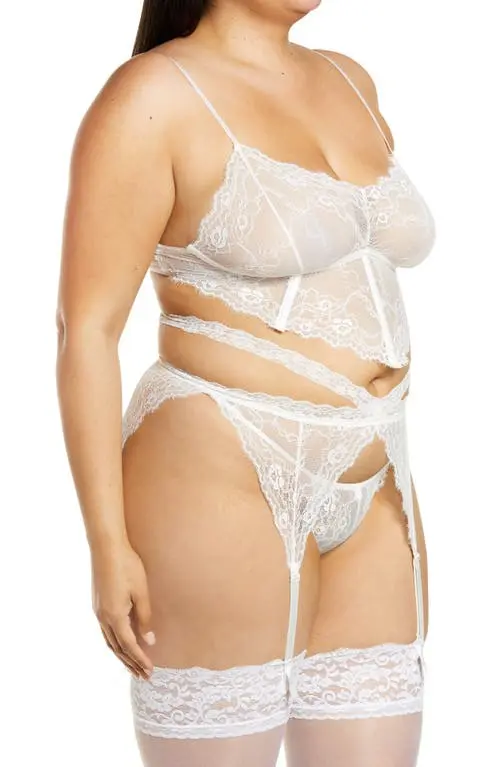 COQUETTE Lace Bra - White