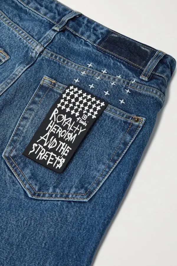 Ksubi Brooklyn Jean Stella Mid-rise Straight-leg Jeans
