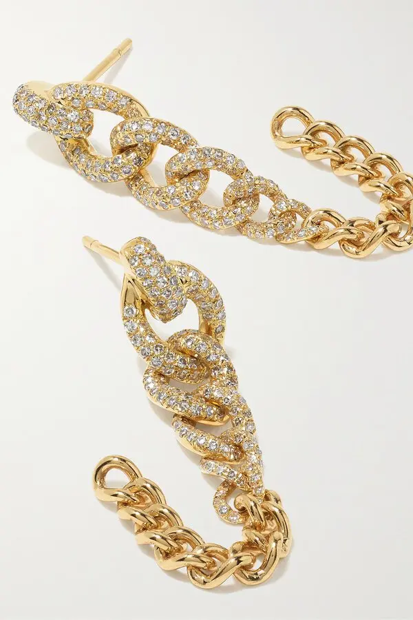 Shay Convertible 18-karat Diamond Earrings