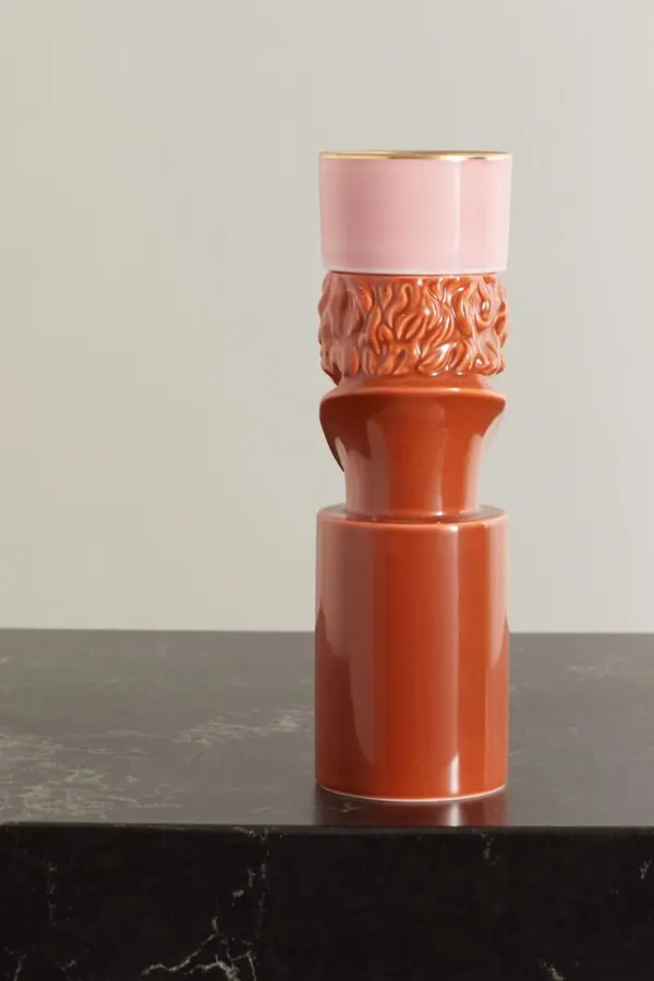GINORI 1735 The Scholar Porcelain Candle Holder