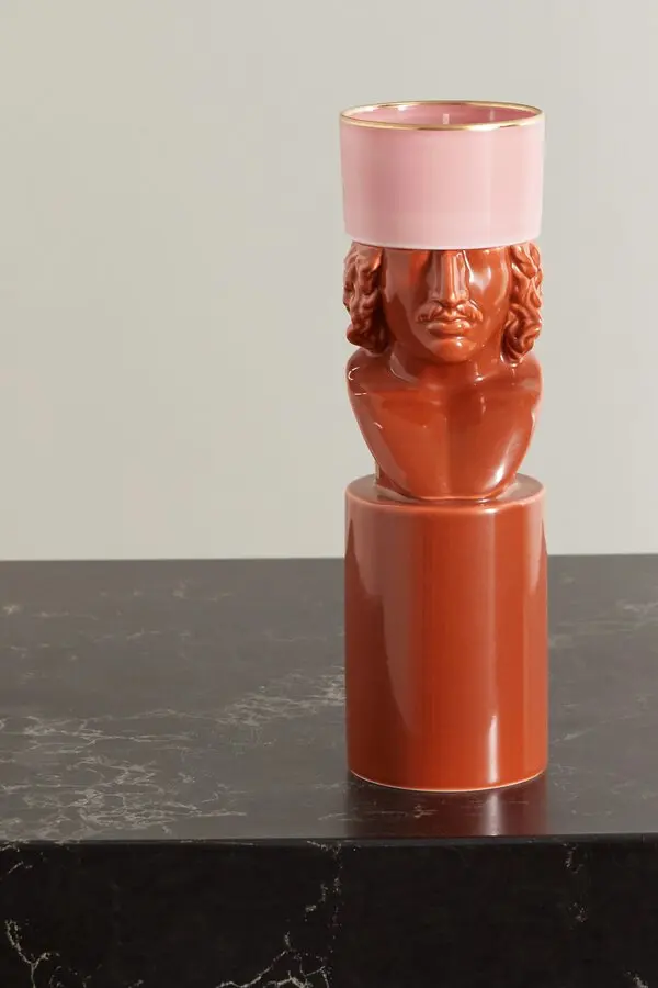 GINORI 1735 The Scholar Porcelain Candle Holder