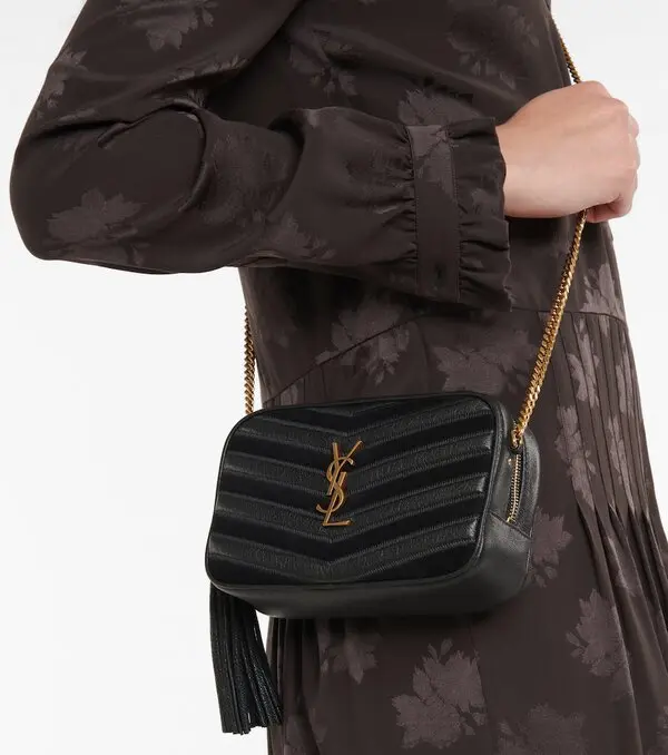 Saint Laurent Lou Camera Leather Crossbody Bag