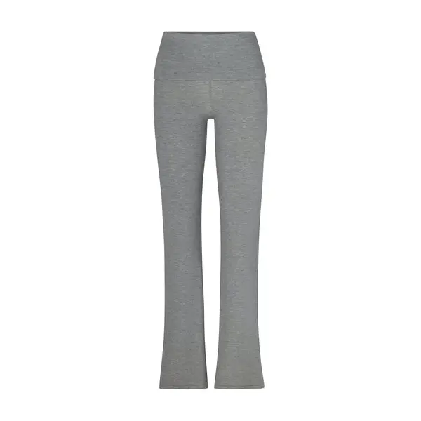 SKIMS Soft Lounge Fold Over Pant - Heather Grey