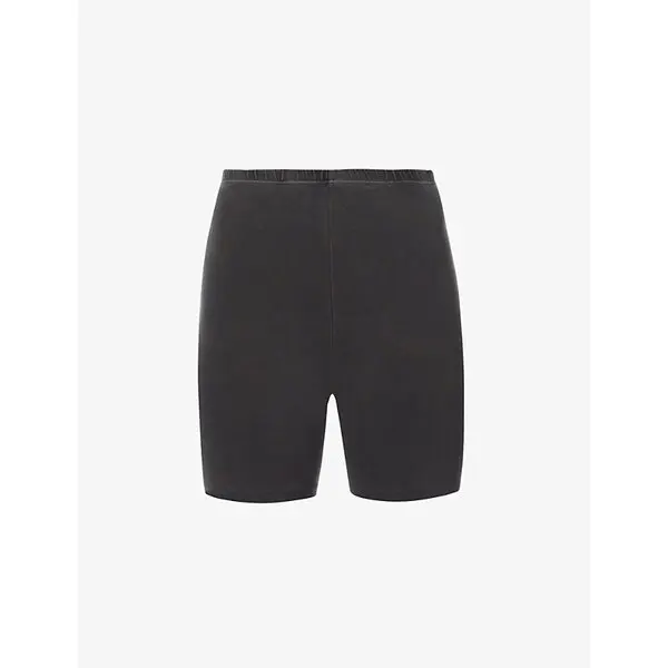 SKIMS Outdoor Basics High-rise Stretch-cotton Shorts