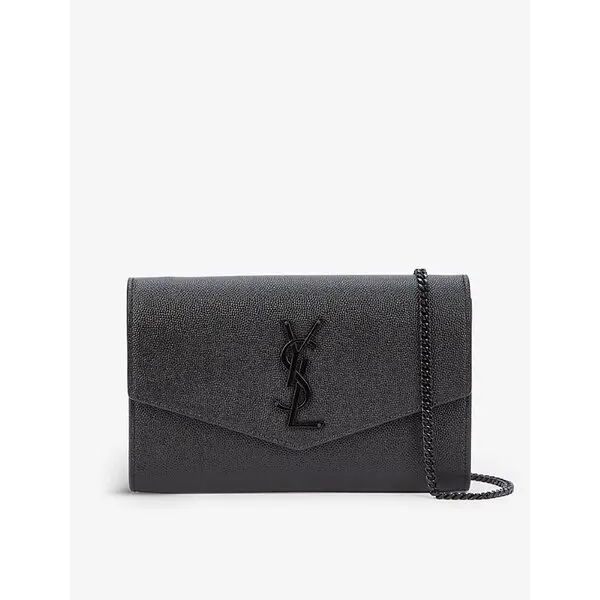 Saint Laurent Uptown Leather Wallet-on-chain