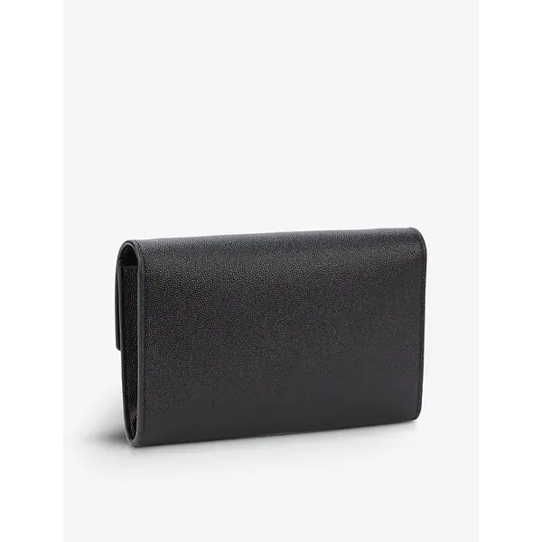 Saint Laurent Uptown Leather Wallet-on-chain