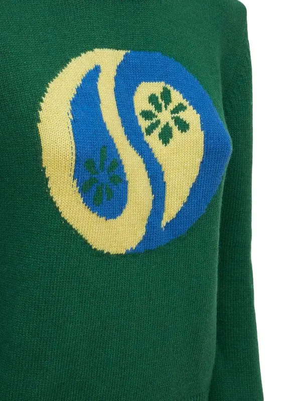 Gimaguas Aletta Wool Blend Intarsia Sweater