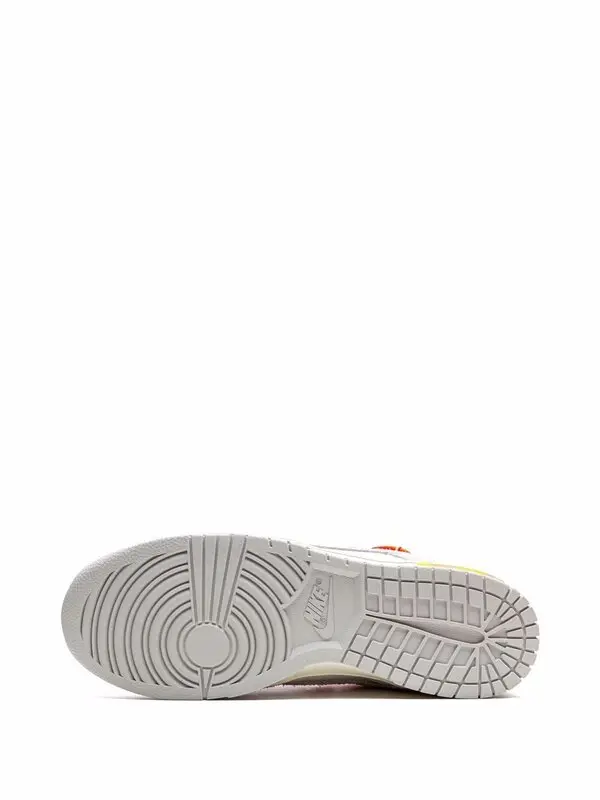 Nike X Off White Dunk Low Lot Sneakers - Neutrals