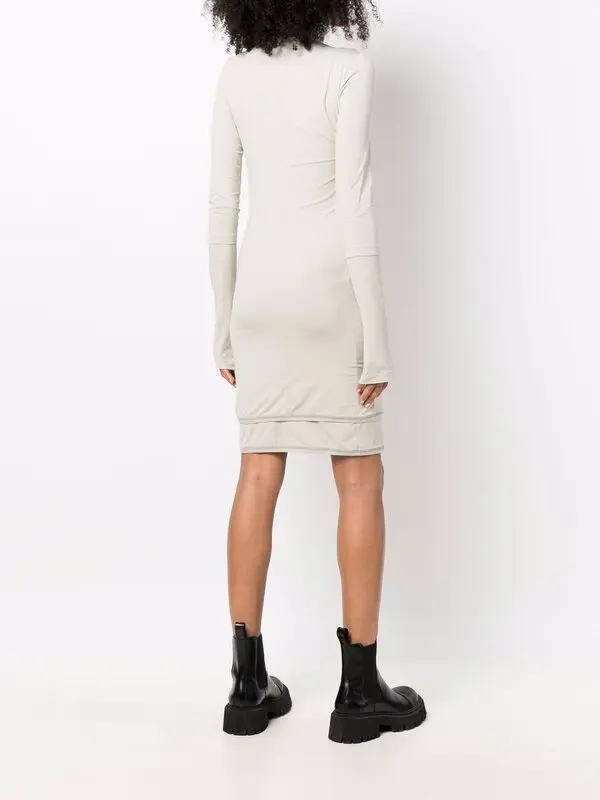 Off-White Logo-print Jersey Dress