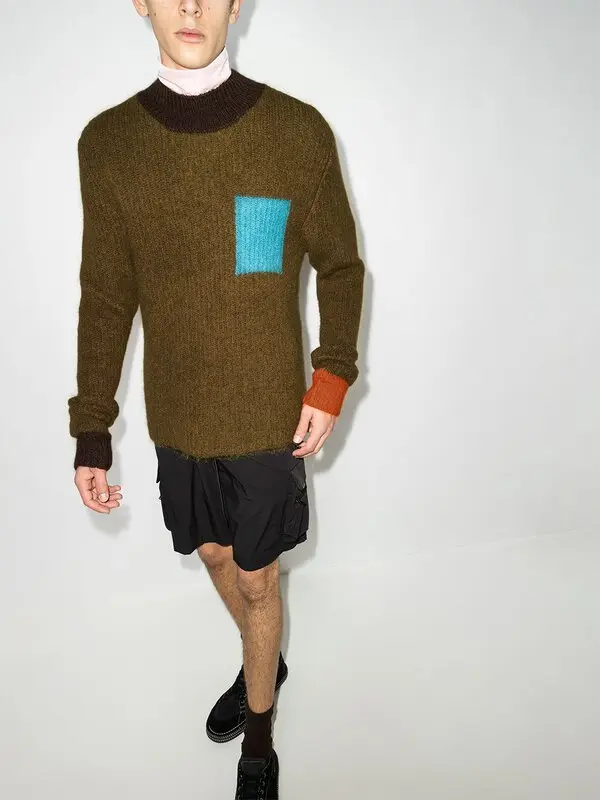 Jacquemus Colourblock Ribbed Jumper