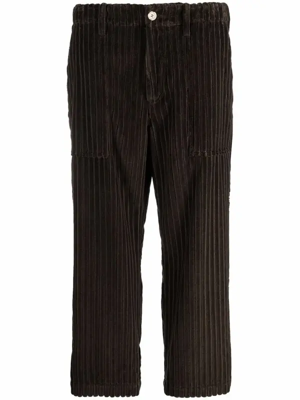MAISON JEJIA Corduroy Cropped Trousers