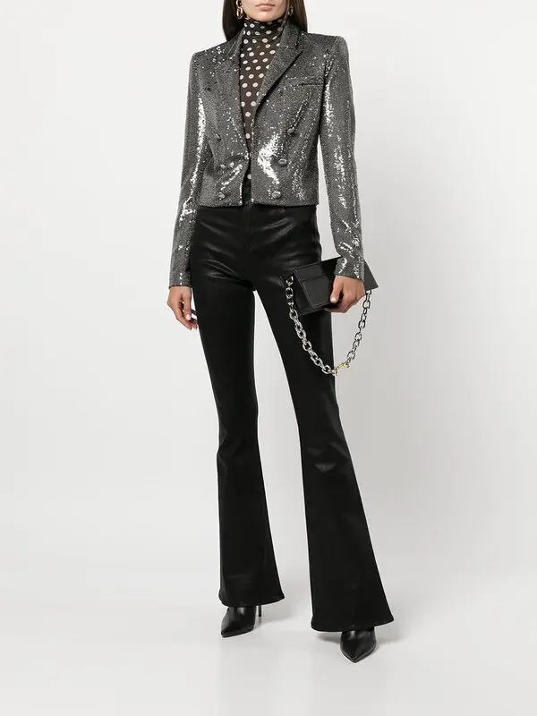 L'Agence Marty Flared Denim Jeans