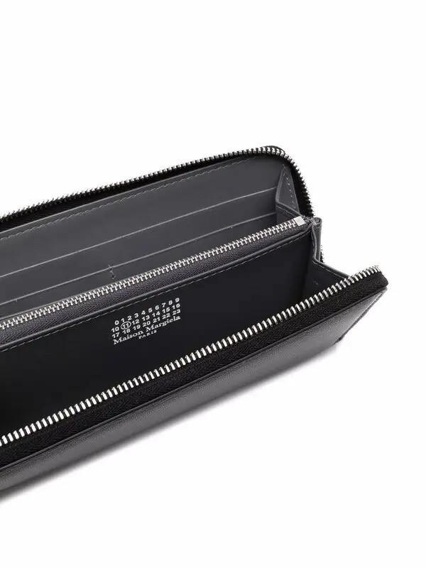MAISON MARGIELA Numbers-patch Leather Wallet