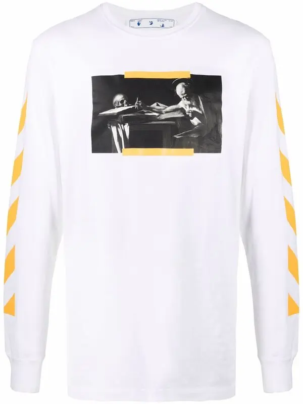 Off-White Caravaggio Painting Print T-shirt