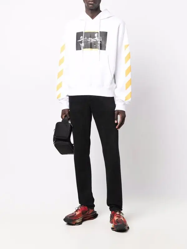 Off-White Caravaggio Painting Diag-stripe Hoodie