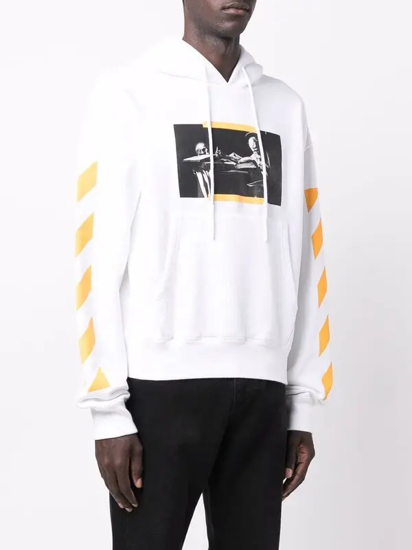 Off-White Caravaggio Painting Diag-stripe Hoodie