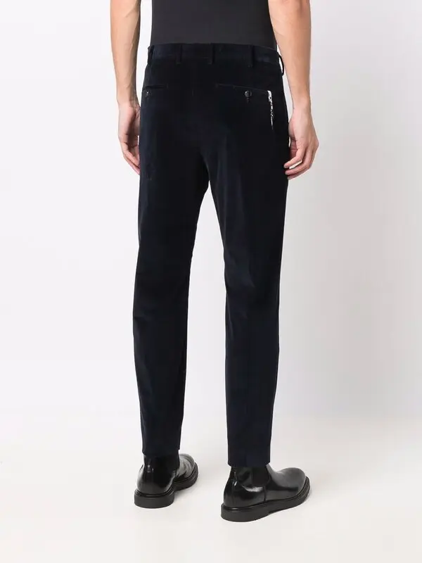 PT TORINO Slim-fit Velvet Trousers