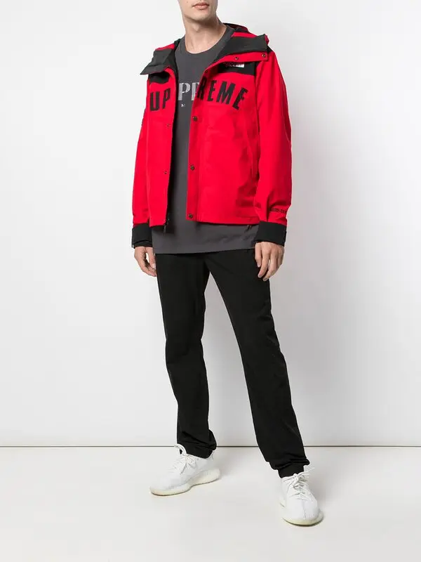 Supreme X The North Face Arc Logo Mountain Parka - Red | Editorialist