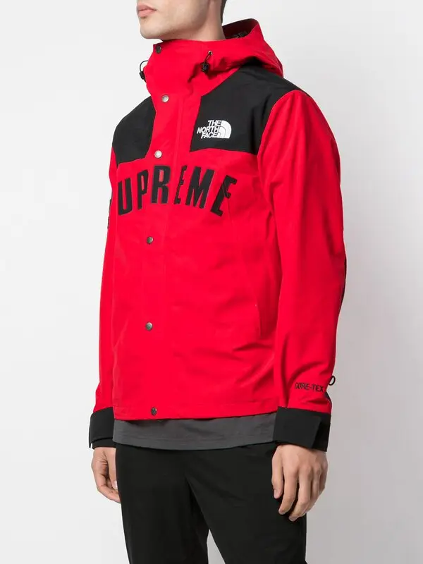 Supreme X The North Face Arc Logo Mountain Parka - Red | Editorialist