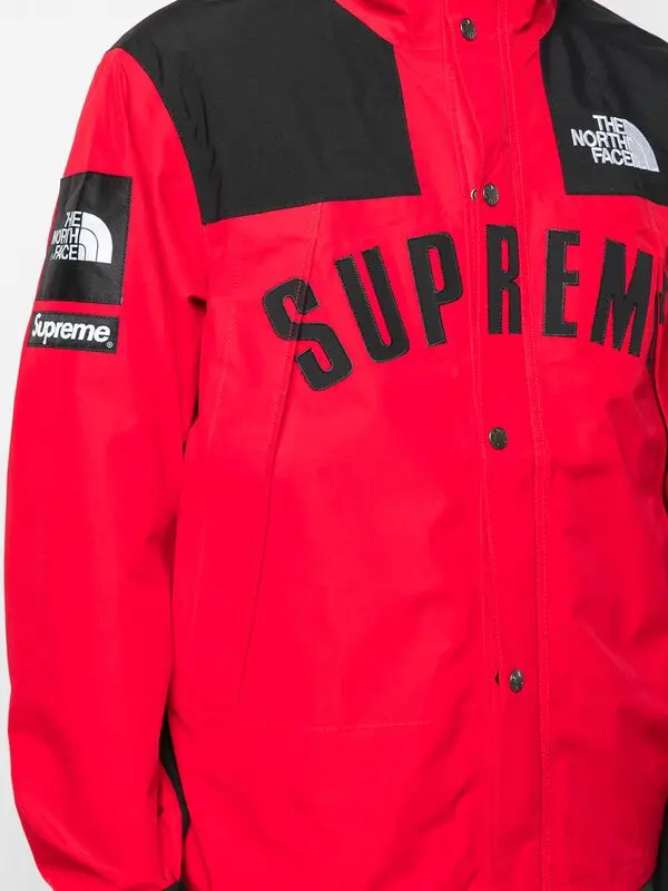 Supreme X The North Face Arc Logo Mountain Parka - Red | Editorialist