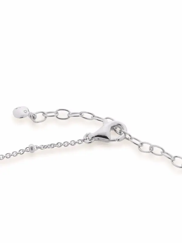 Monica Vinader Beaded Chain Bracelet - Silver