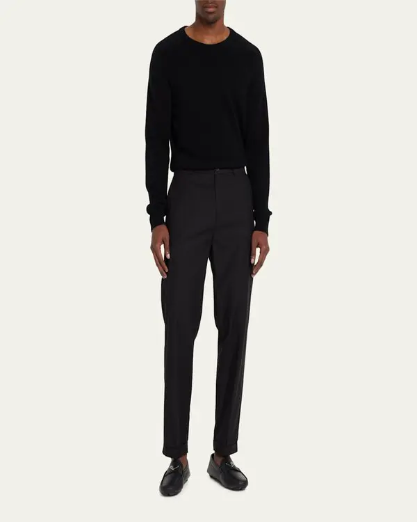 Prada Triangle Logo Leather Drivers