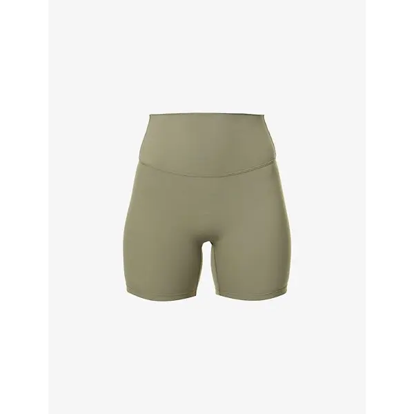 ADANOLA Ultimate Crop Biker Shorts - Olive Green