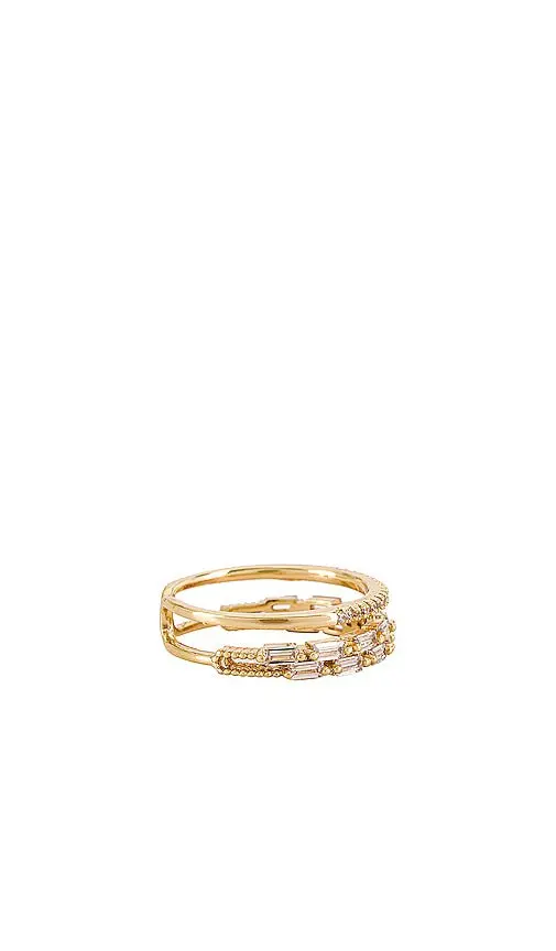 BRACHA Clara Baguette Ring