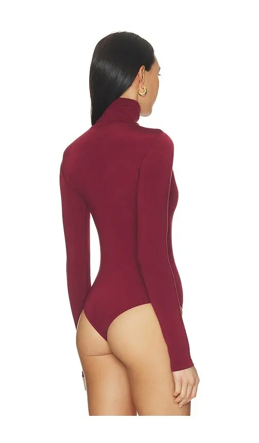 Wolford Colorado String Bodysuit - Bordeaux