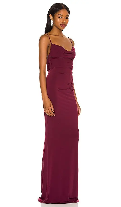 Katie May Surreal Gown - Sangria