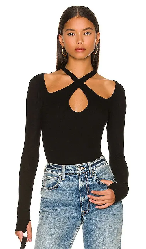 Michael Lauren Gael Long Sleeve Top