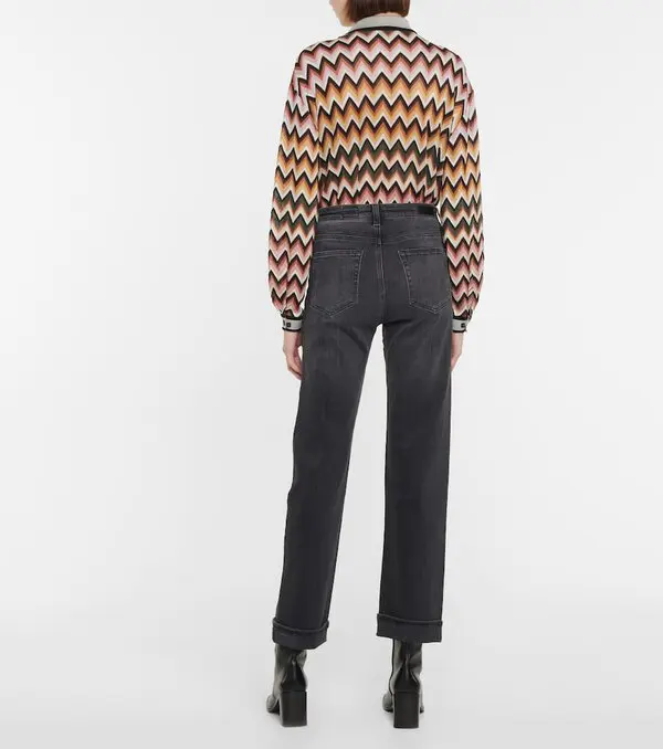 Ag Alexxis High-rise Straight Jeans