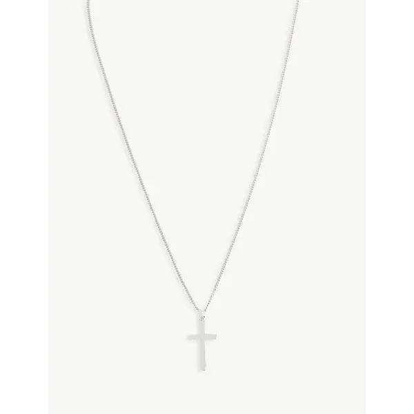 SERGE DENIMES Cross Pendant Necklace