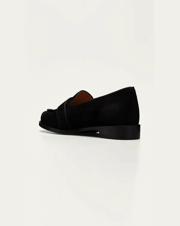 AQUAZZURA Martin Suede Loafers