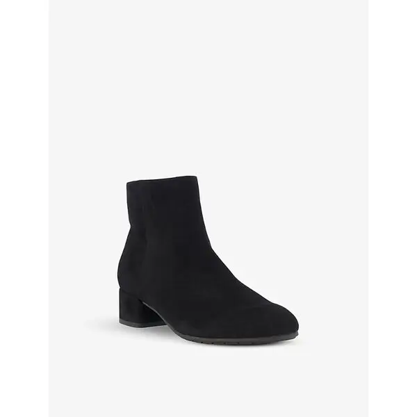 DUNE Pippie Heeled Suede Ankle Boots