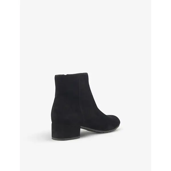 DUNE Pippie Heeled Suede Ankle Boots