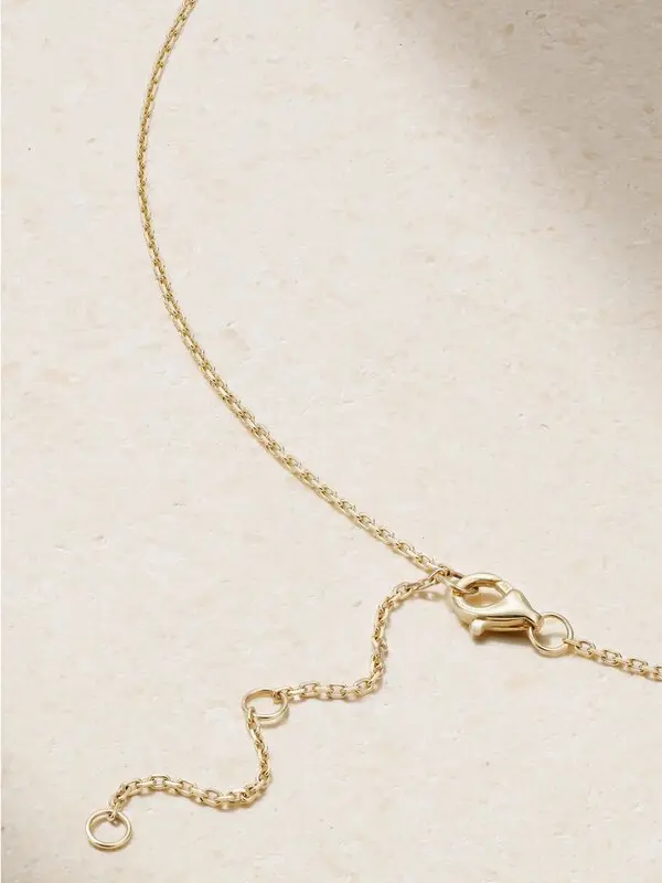 ROXANNE FIRST 14-karat Sapphire Tennis Necklace