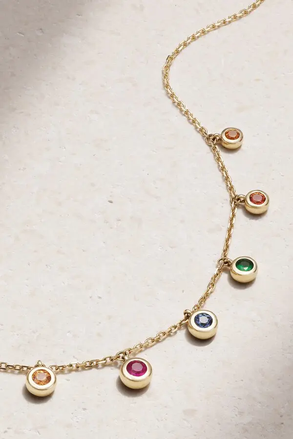 ROXANNE FIRST 14-karat Sapphire Necklace