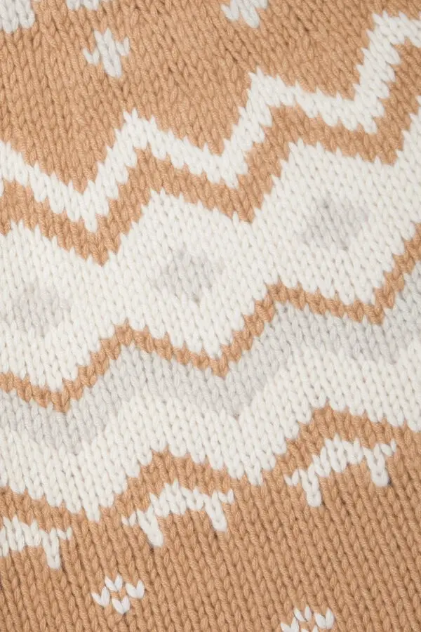 Bogner Sophi Fair Isle Cashmere Turtleneck Sweater