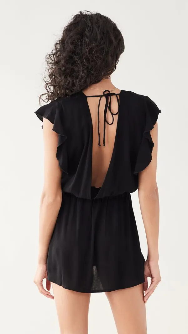 SOLIDO Ruffle Cover Up