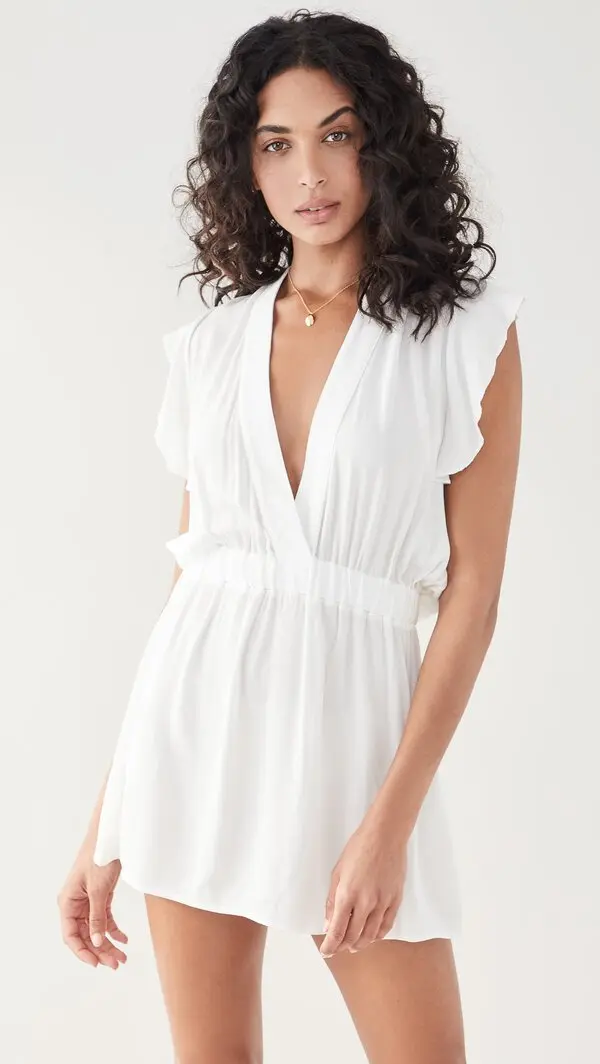 SOLIDO Ruffle Cover Up