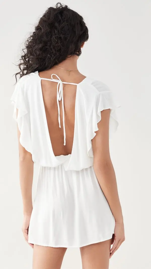 SOLIDO Ruffle Cover Up