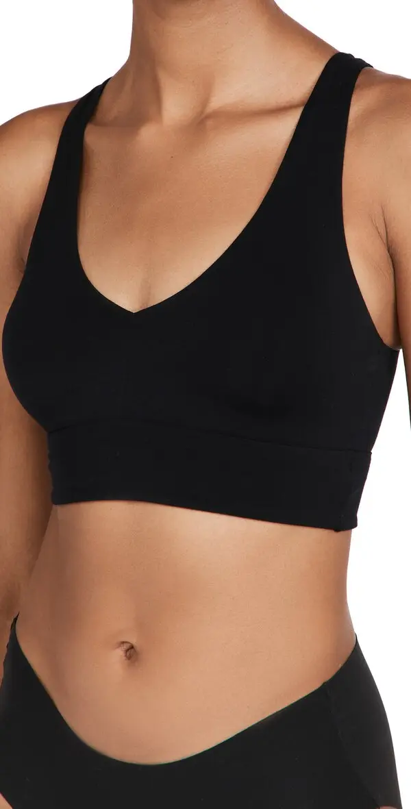 Commando Butter Comfy Bralette - Black