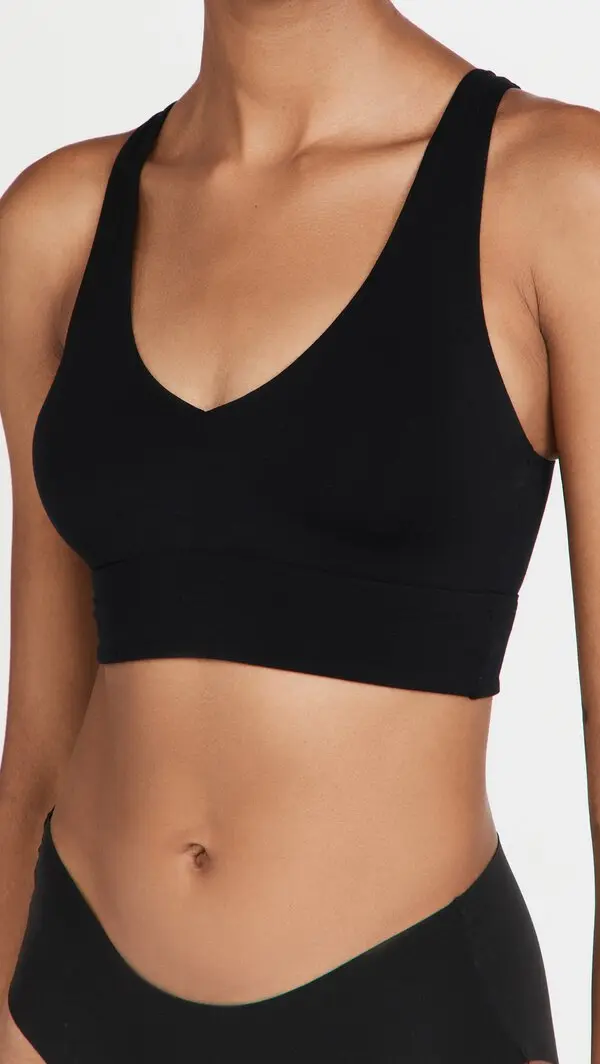 Commando Butter Comfy Bralette - Black