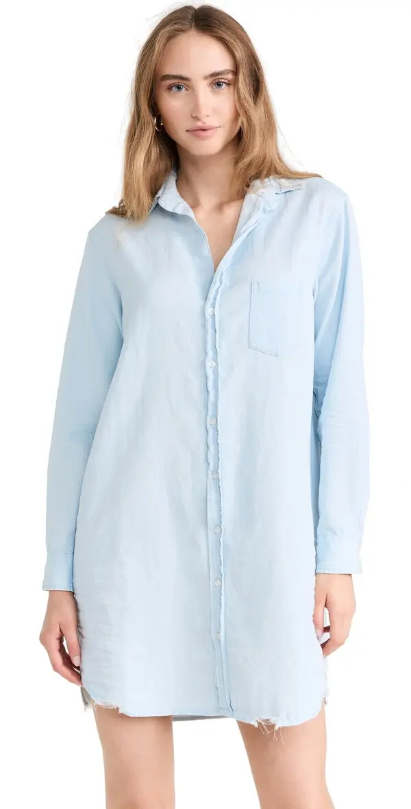 Frank & Eileen Mary Button-up Dress - Classic Blue Wash