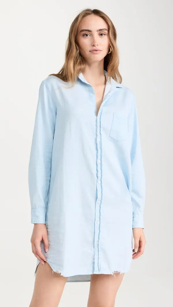 Frank & Eileen Mary Button-up Dress - Classic Blue Wash