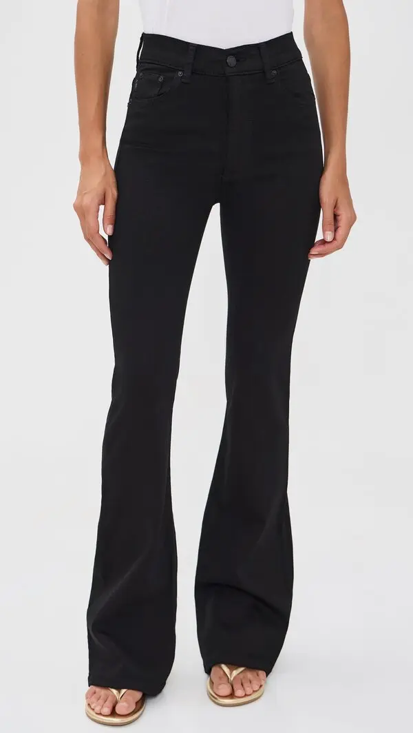 DL1961 Bridget Bootcut High Rise Instasculpt Jeans - Hail